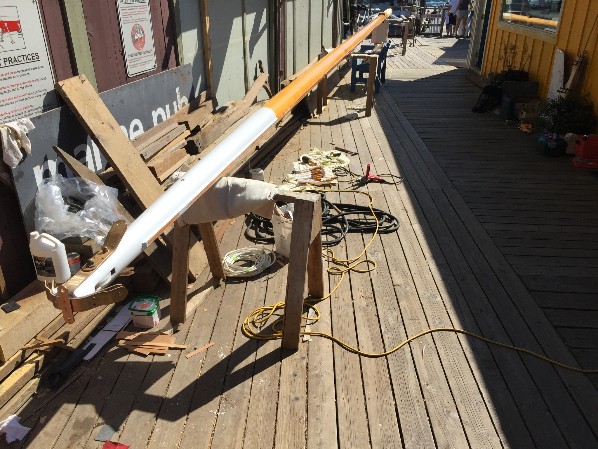 Splicing Wire Standing Rigging in British Columbia | Far Reach Voyages