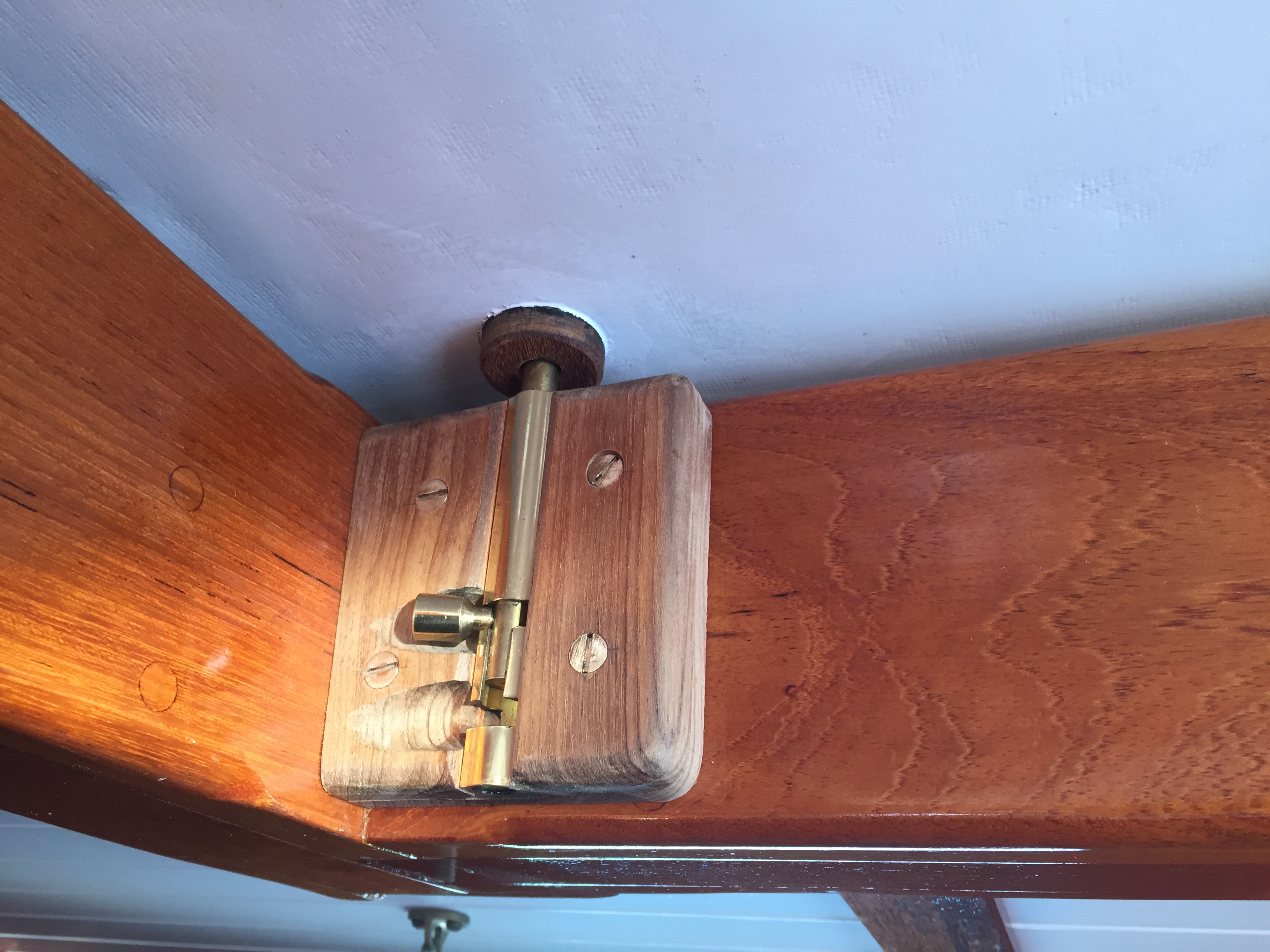 An Inside Lock for the Companionway Hatch | Far Reach Voyages