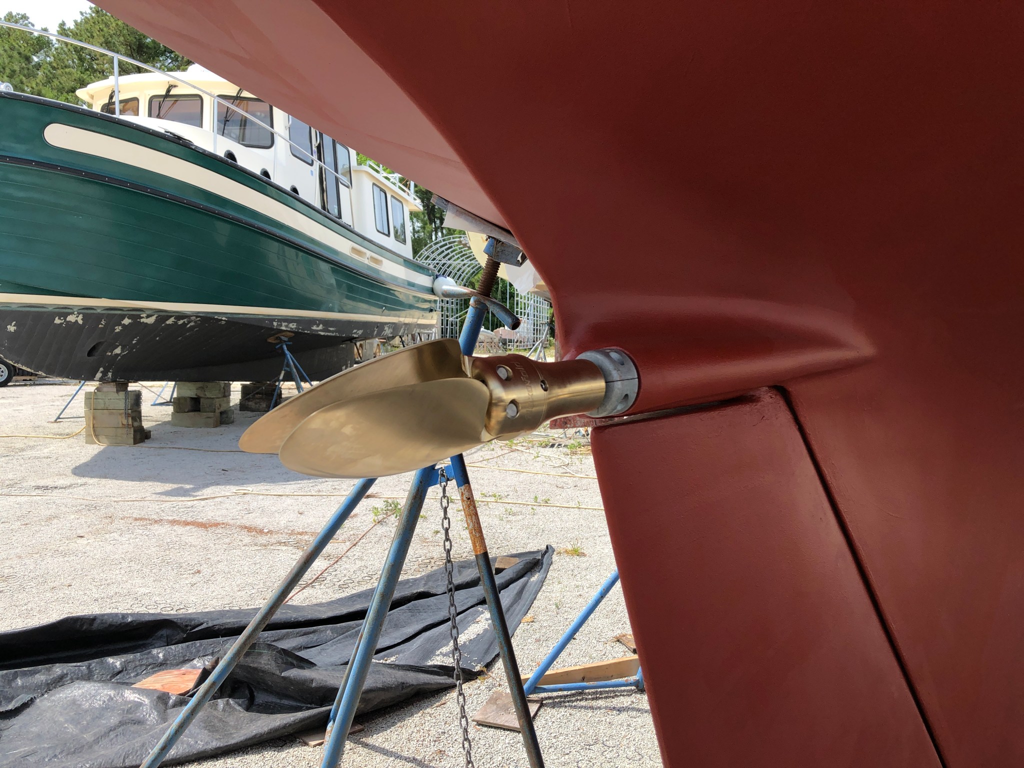Installing an Inboard Engine | Far Reach Voyages